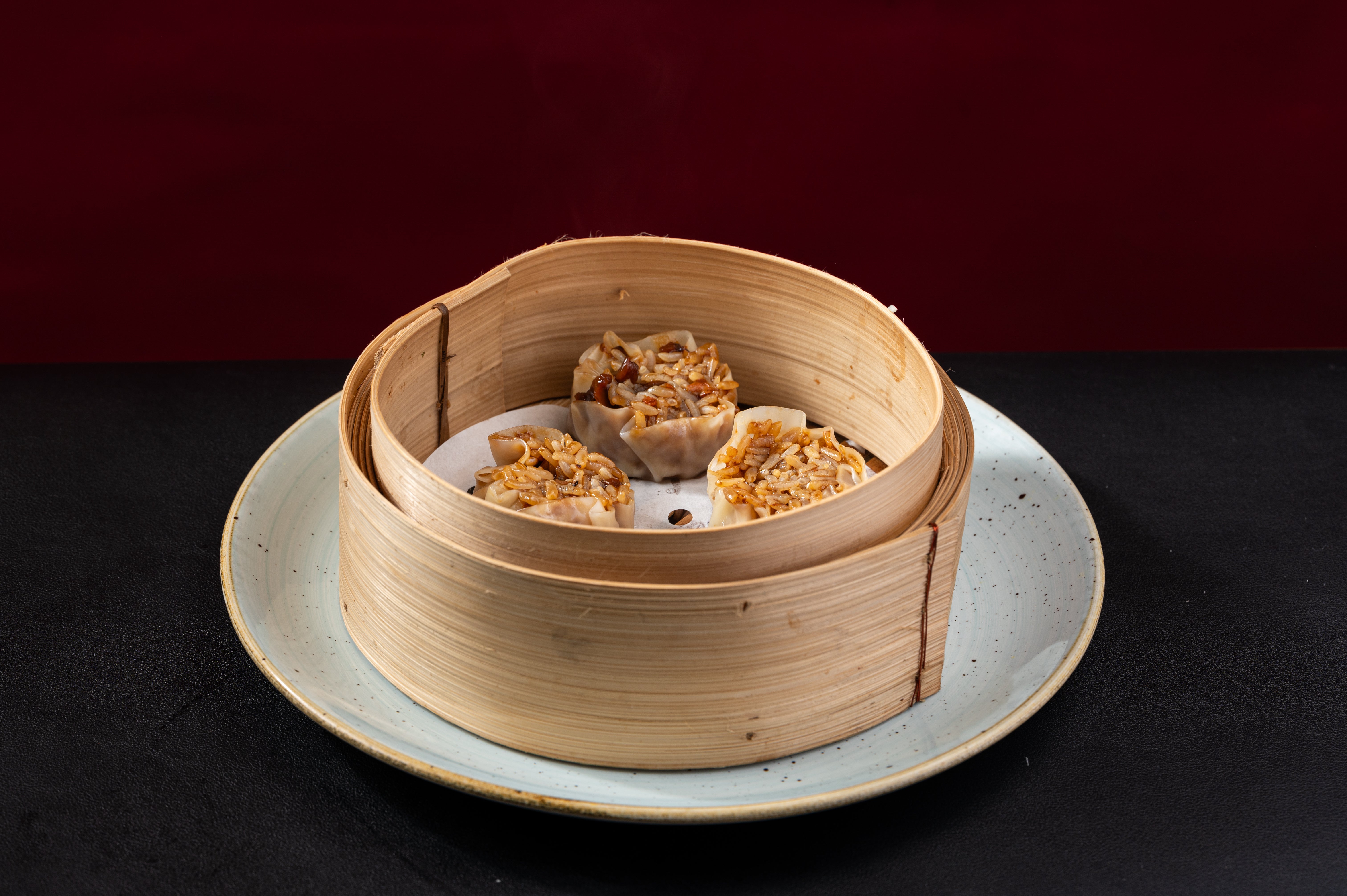 Steamed Sticky Rice Siu Mai | Silk Cafe Bar & Restaurant